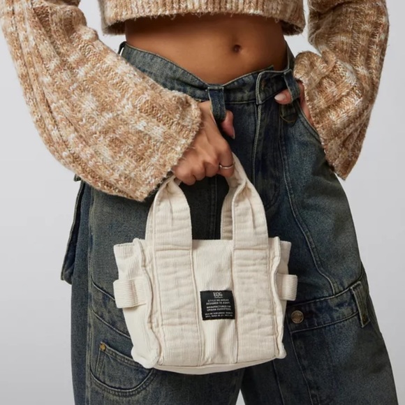 Urban Outfitters | Bags | New Uo Bdg Serena Corduroy Mini Tote Bag ...